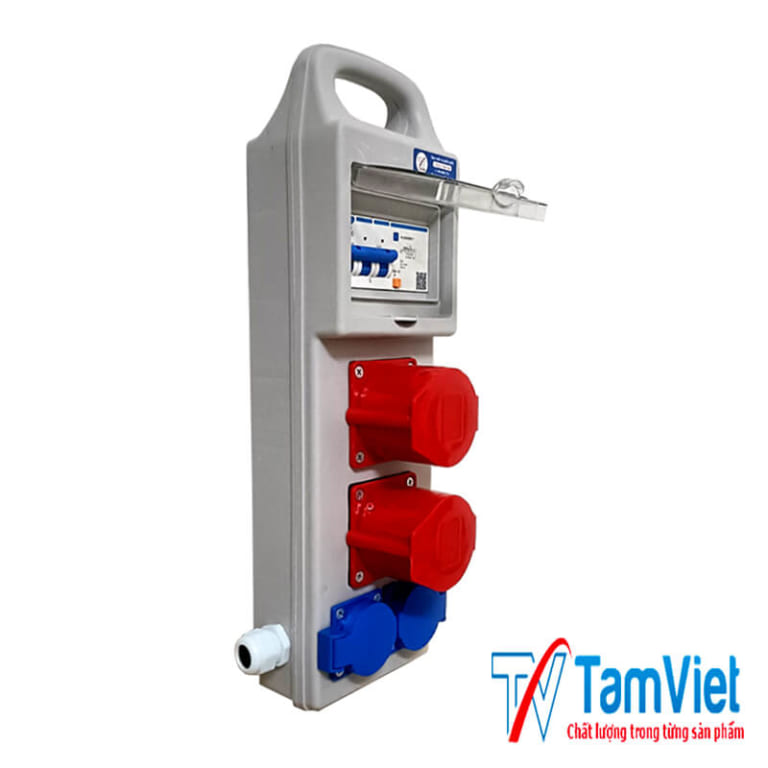 Hộp nguồn ổ cắm điện 3 pha- 1 pha cấp nguồn thi công - Ổ CẮM CÔNG ...